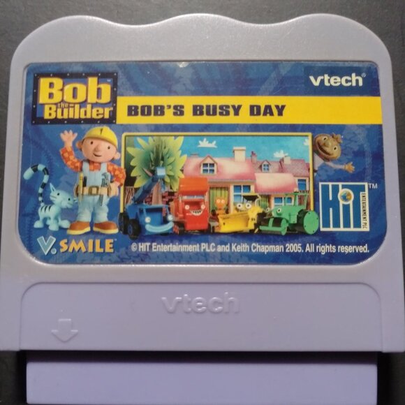 vtech | Toys | Bob The Builder Bobs Busy Day Vtech Vsmile Learning ...